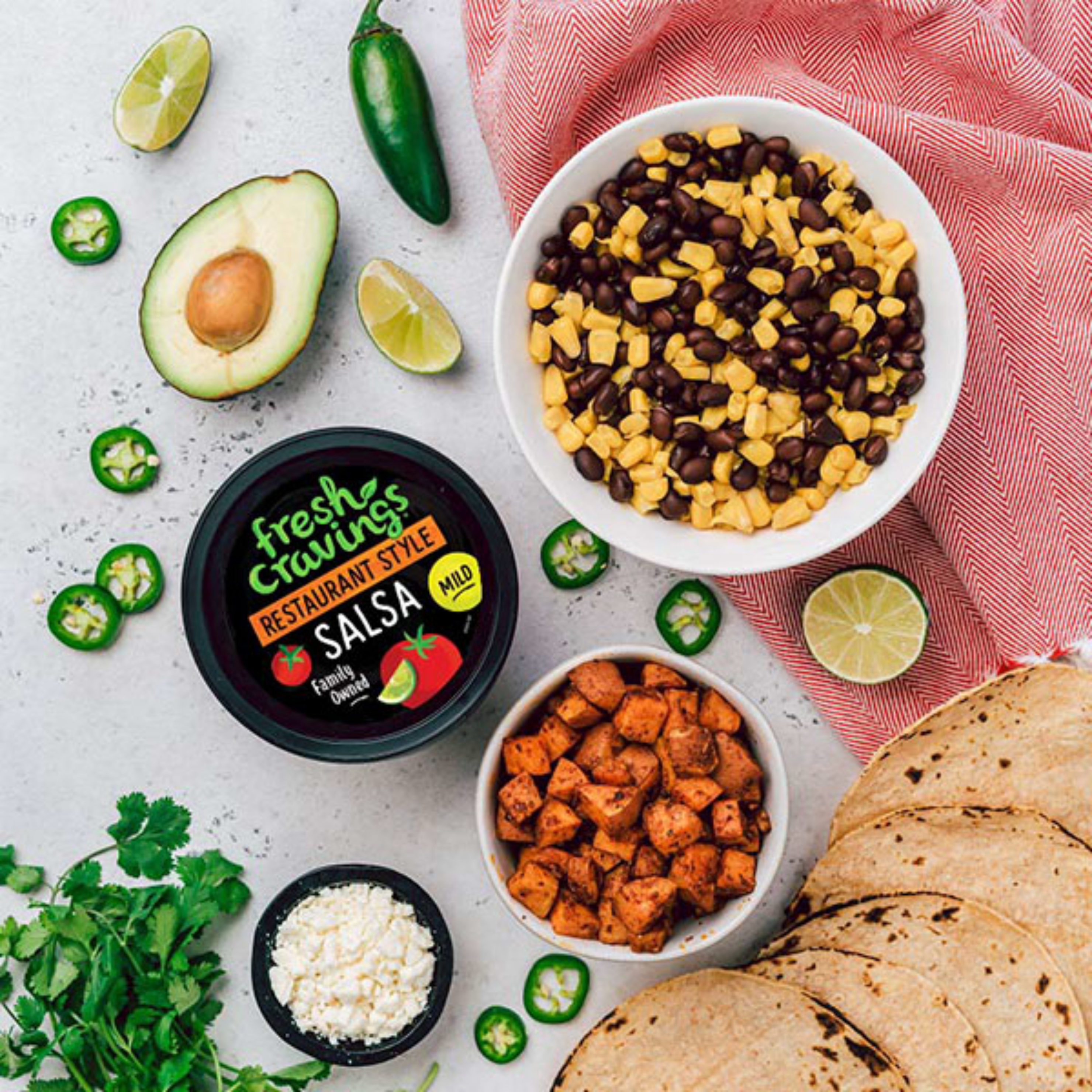 Winter Harvest Sweet Potato Tacos - Fresh Cravings