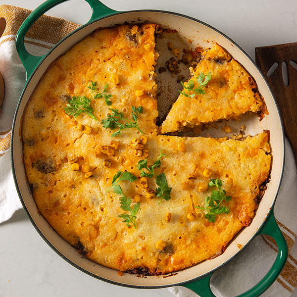 Mexican Beef and Cornbread Casserole - Fresh Cravings