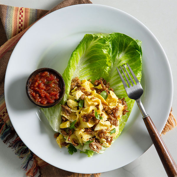 Tex Mex Egg and Sausage Tacos - Fresh Cravings